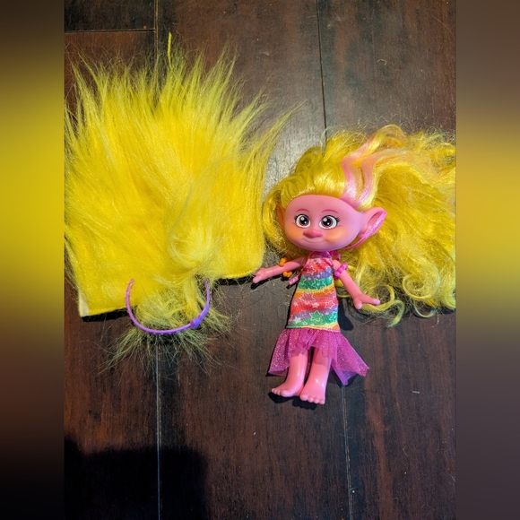 Dreamworks | Toys | Dreamworks Doll With Yellow And Pink Hair | Poshmark